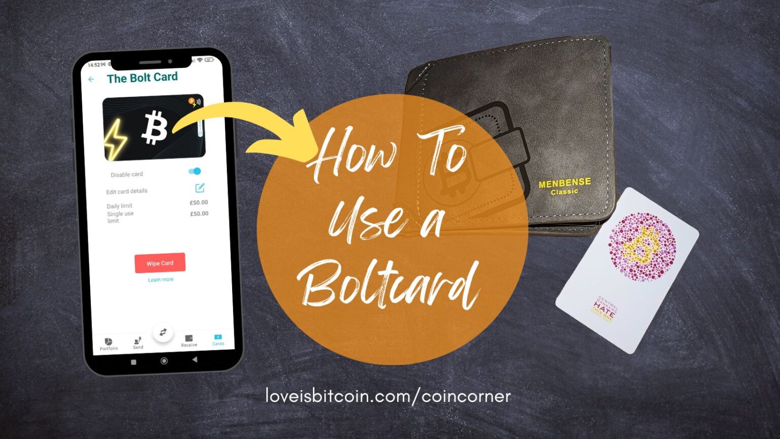 How to Use a Boltcard - Love is Bitcoin