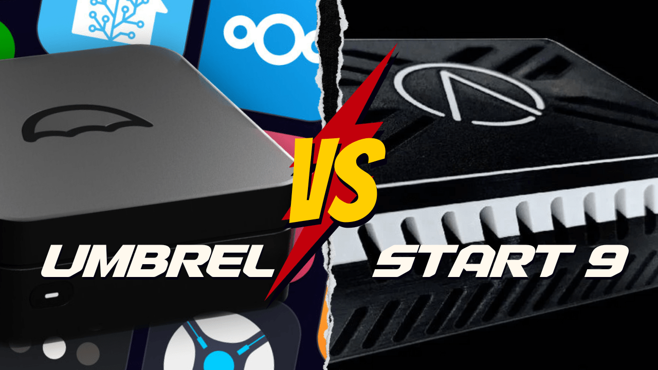 Umbrel Vs Start 9 Labs Server - Love is Bitcoin